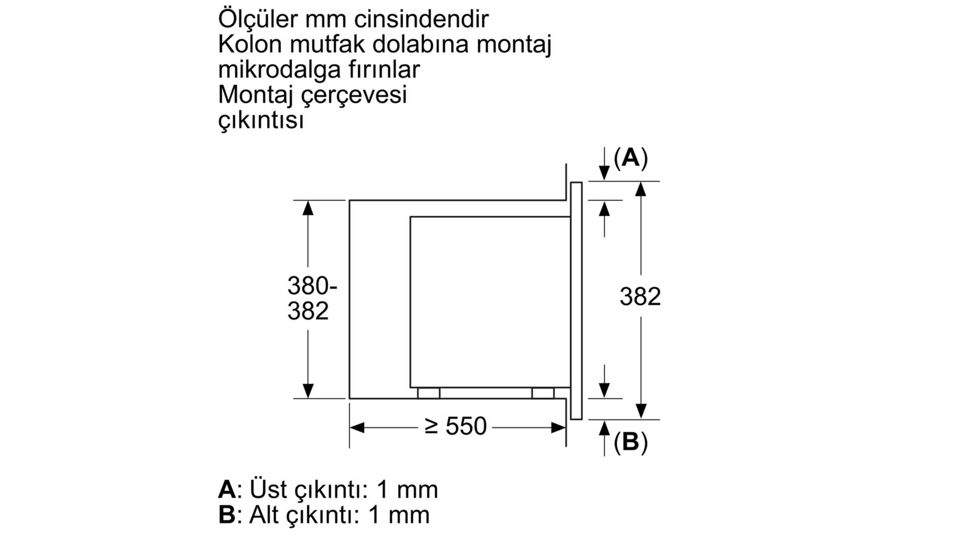 HMT75M651 Serie 2 Ankastre Mikrodalga Paslanmaz Çelik - Erdemler Avm