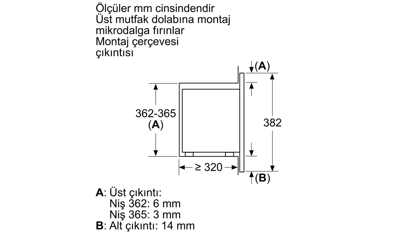 HMT75M651 Serie 2 Ankastre Mikrodalga Paslanmaz Çelik - Erdemler Avm