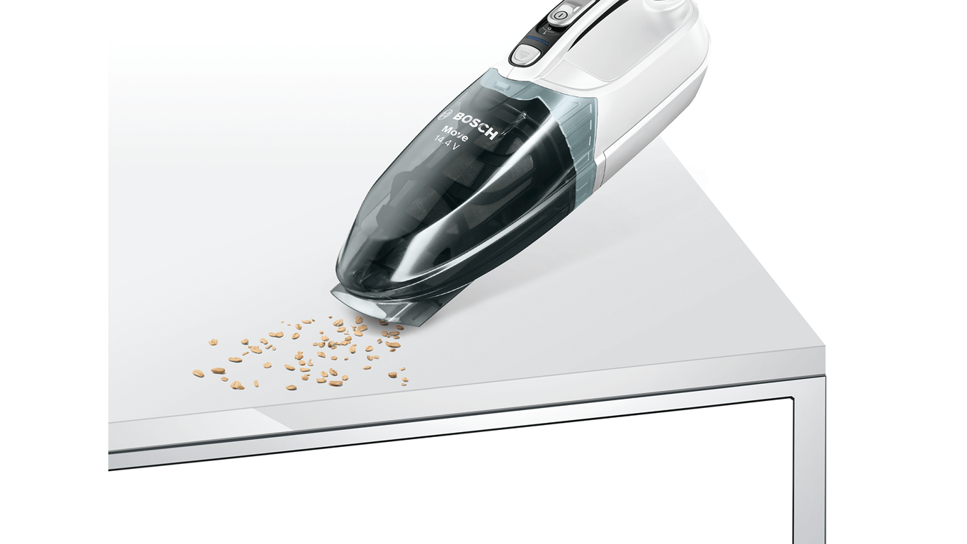 Bosch BHN14N Şarjlı Dik Süpürge. Move 14.4V. Beyaz. - Erdemler Avm